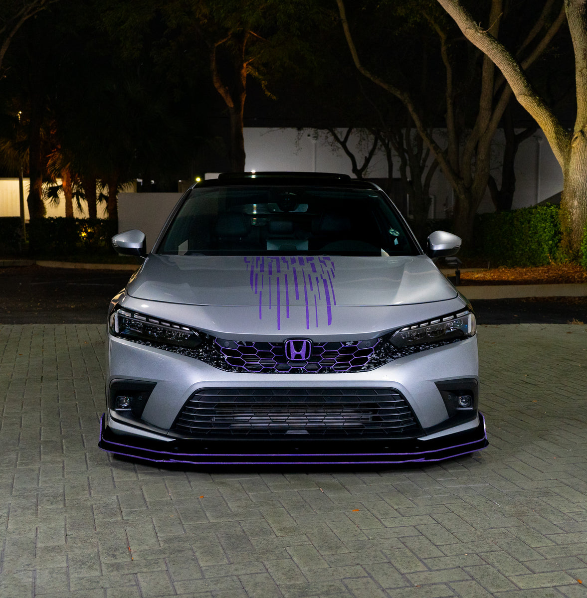 2022-2024 HONDA CIVIC MATRIX HOOD STRIPE – Drewskie Skins