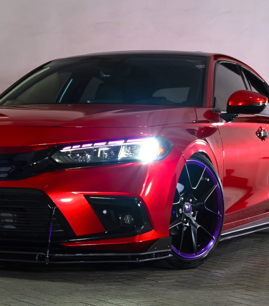 2022-2026 HONDA CIVIC MATRIX GLOSS BLACK DRL HEADLIGHT TINT – Drewskie ...