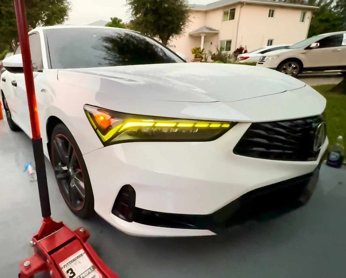 2022-2026 ACURA INTEGRA & INTEGRA S TYPE MATRIX DRL HEADLIGHT TINT (Co ...