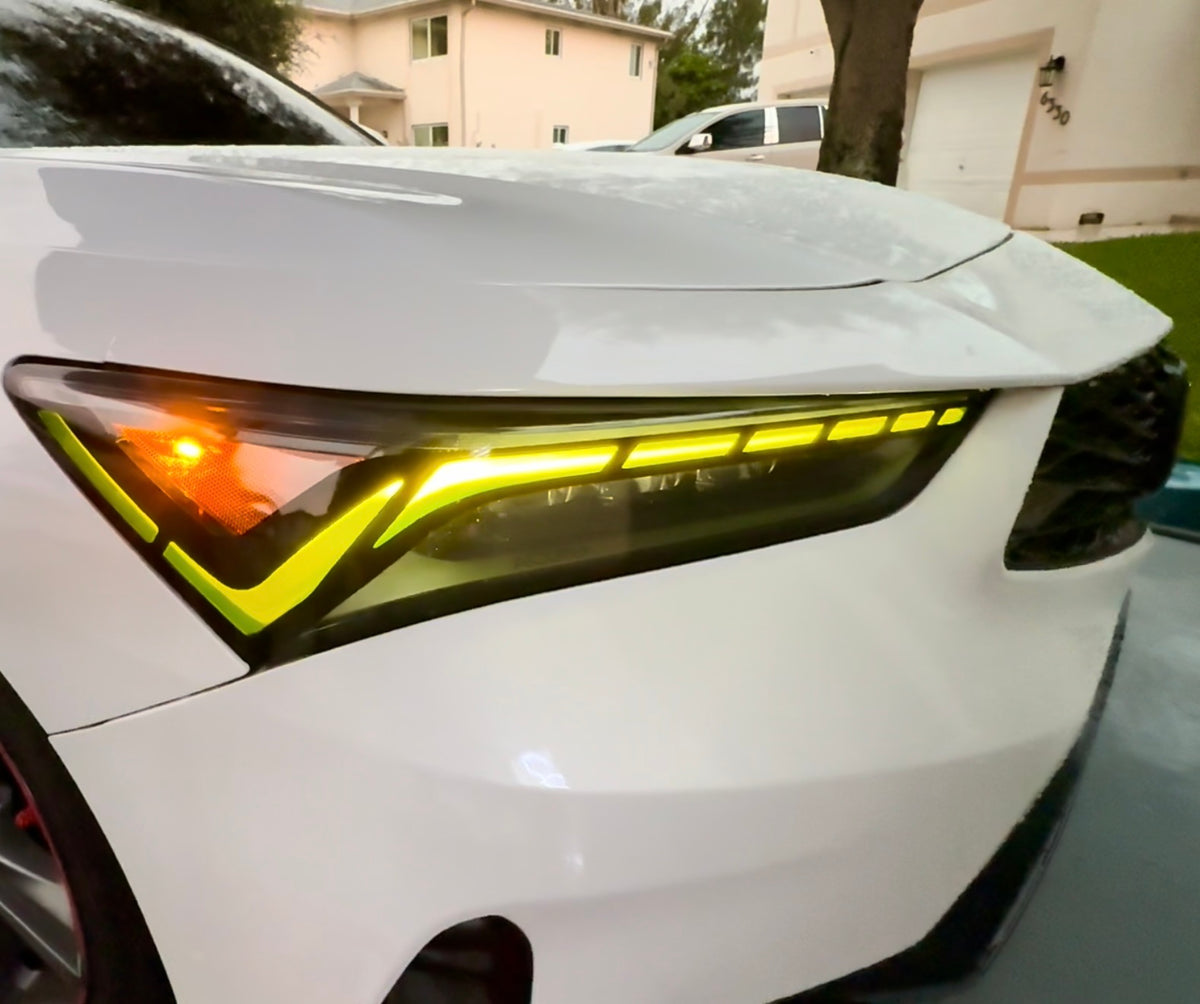 2022-2026 ACURA INTEGRA & INTEGRA S TYPE MATRIX DRL HEADLIGHT TINT (Co ...