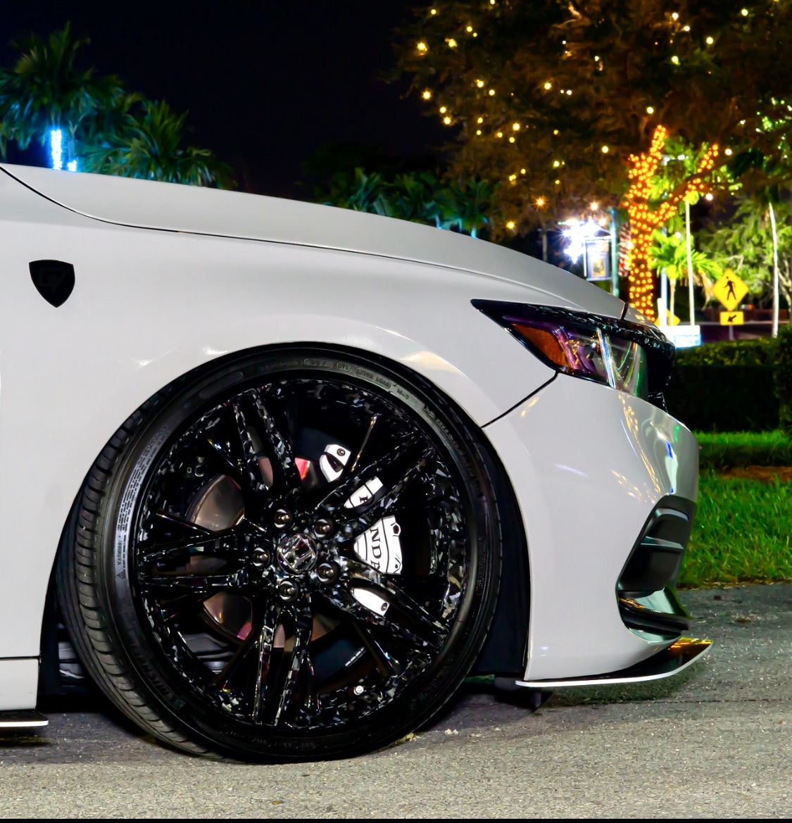 Honda Accord 2022 White With Black Rims